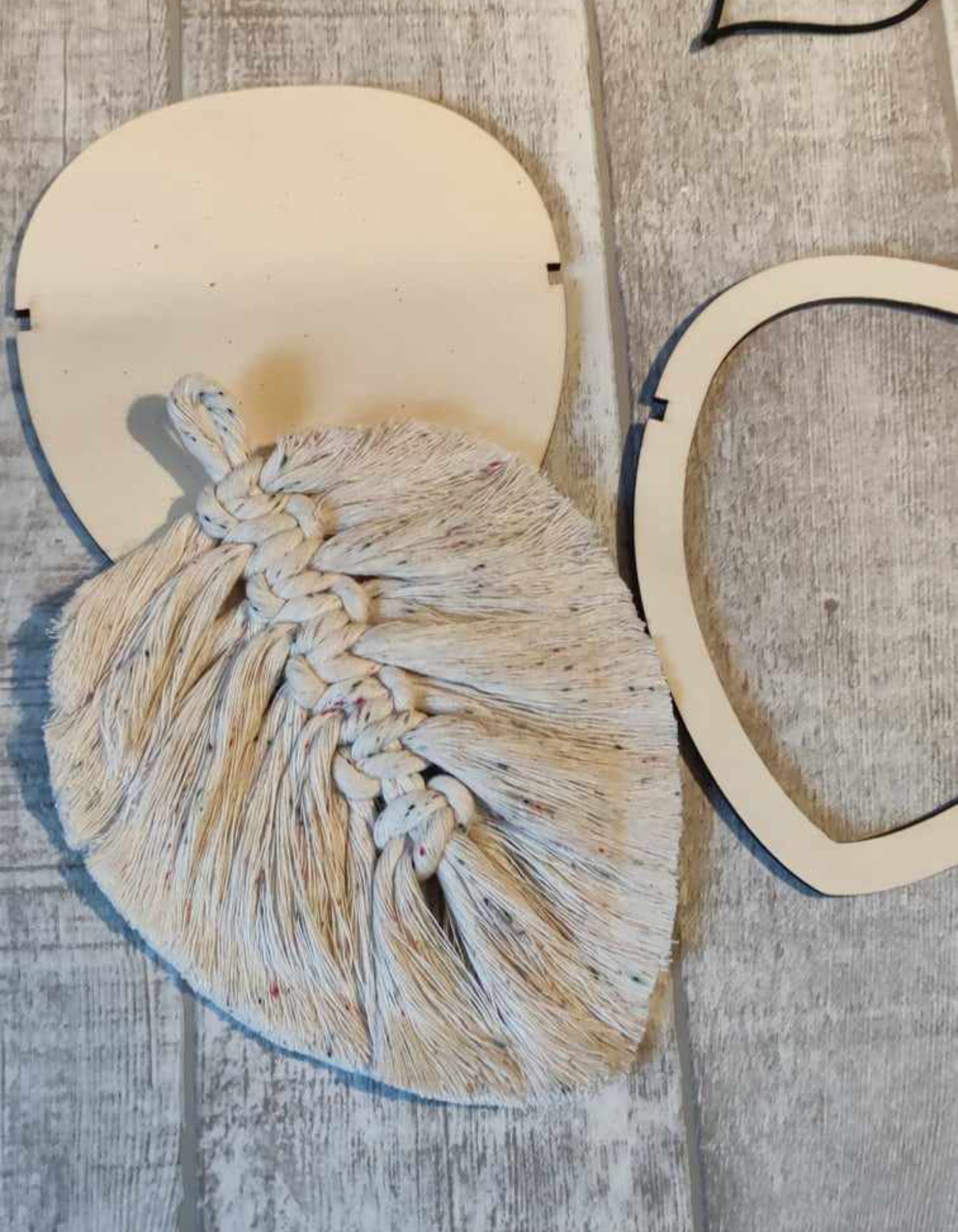 Macrame Leaf and Feather Cutting Template / Macrame Wall Hanging Tool ...