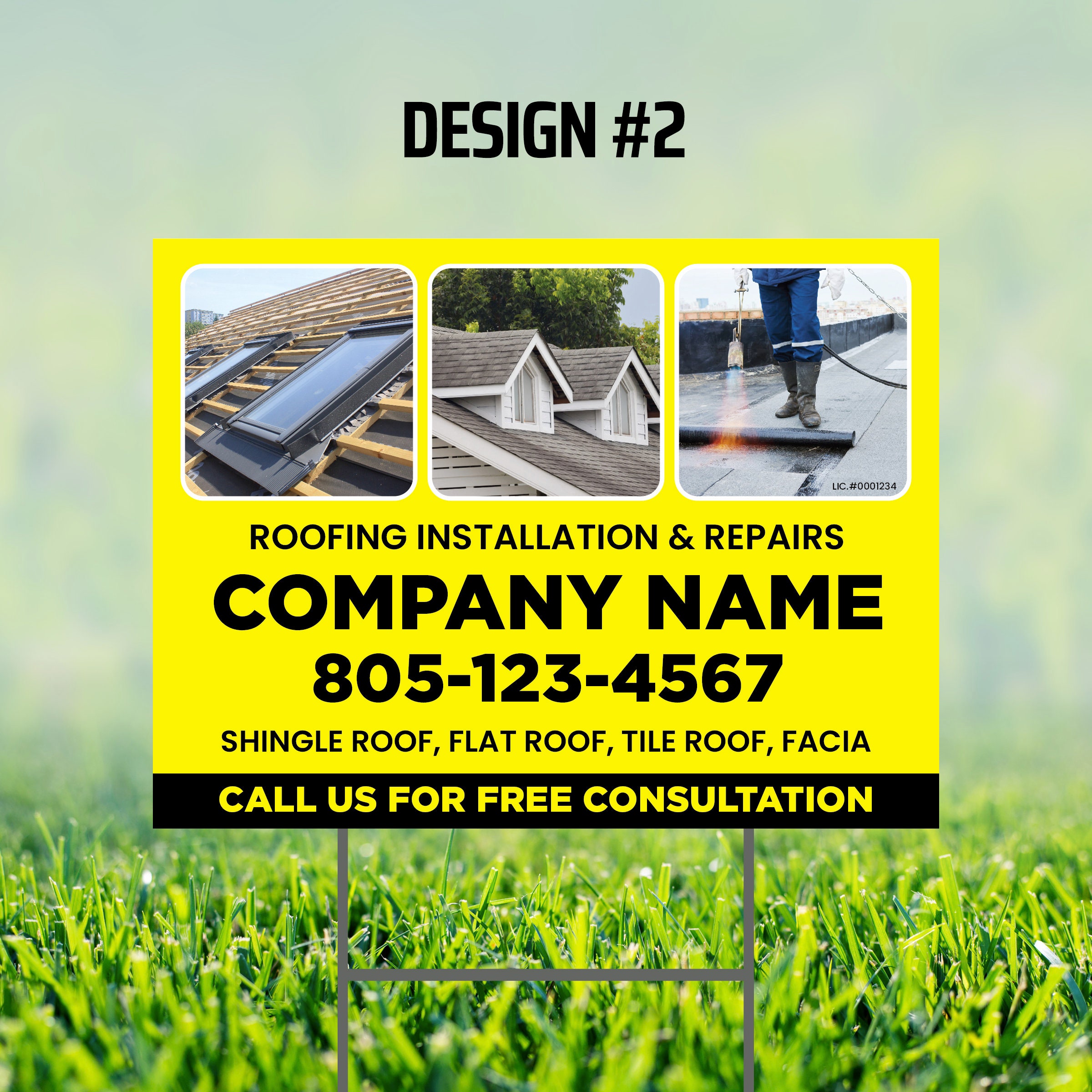 Coroplast 24x18 in Sign pack of 3 Double-sided Printing - Etsy