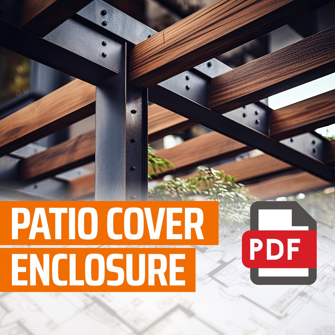 PDF PATIO Addendum (cover, Enclosure) - Remodeling - Etsy
