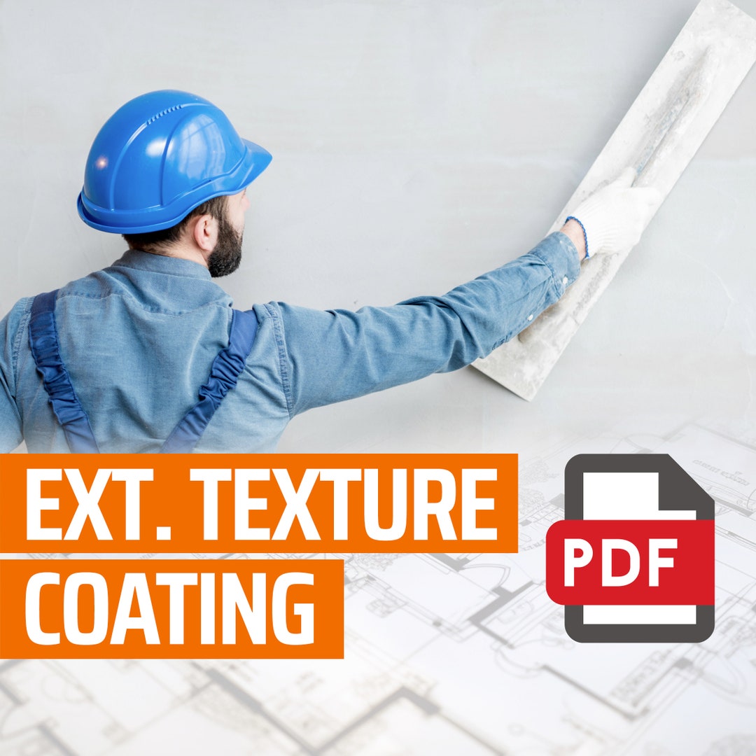 PDF Exterior Texture Coating Addendum - Remodeling - Etsy