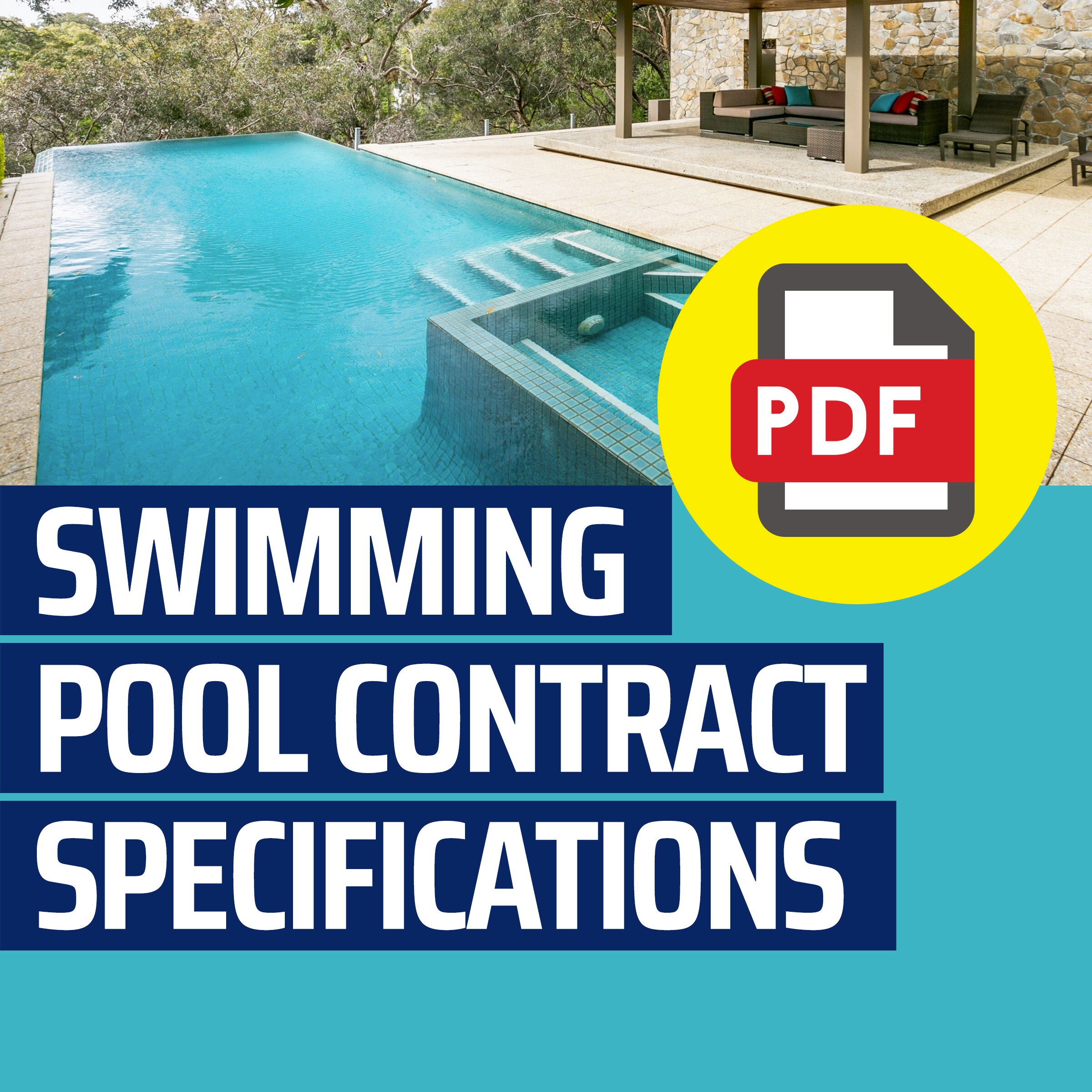 Fillable PDF Swimming Pool Construction Contract Specifications for ...