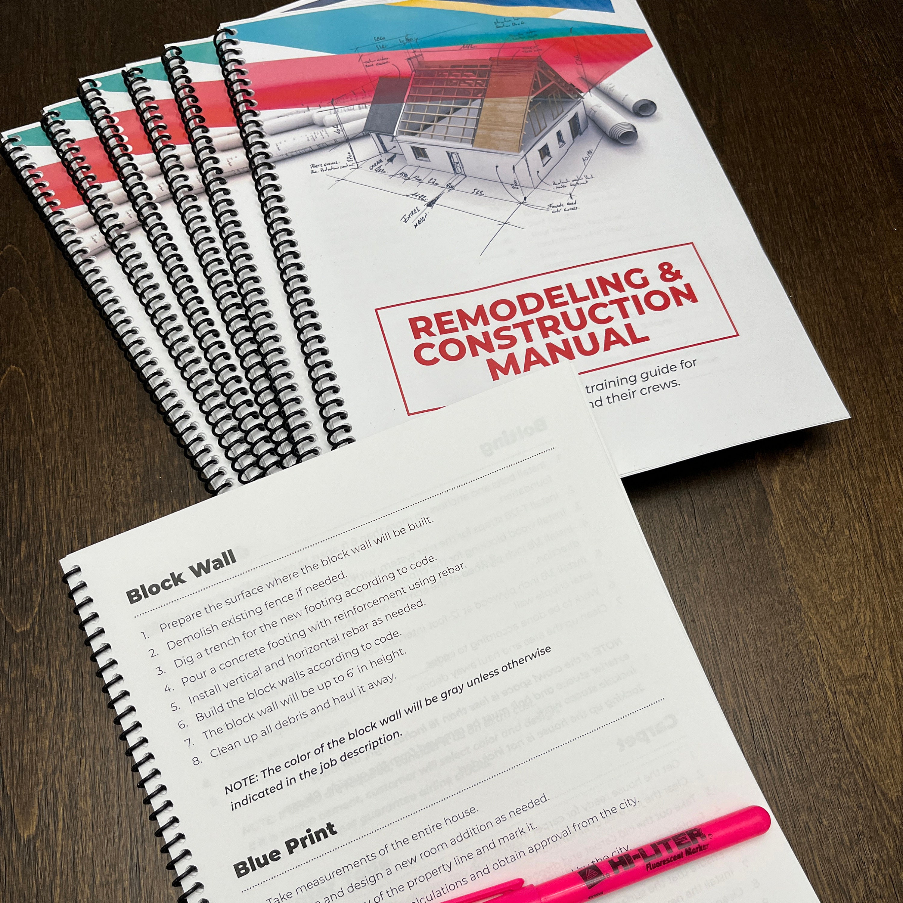 Remodeling and Construction Manual BOOKLET - Etsy