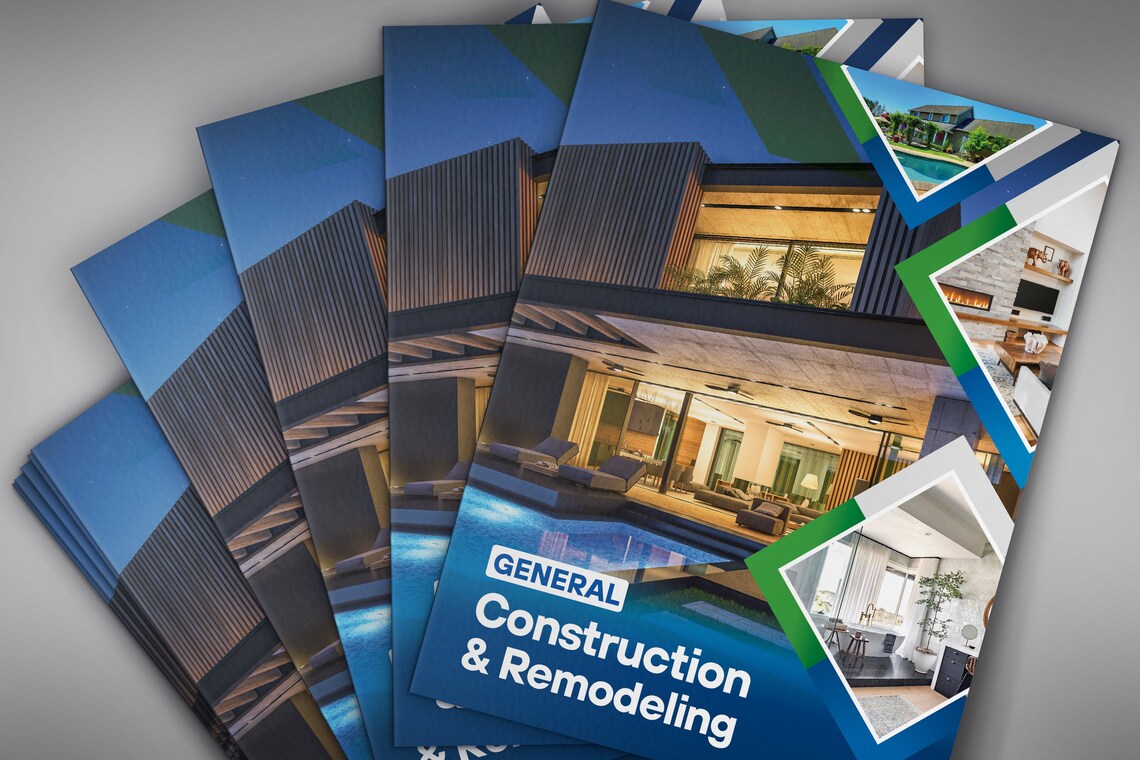 Presentation Folder Construction (pack of 5) - Etsy