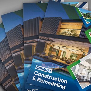 Presentation Folder Construction (pack of 5) - Etsy