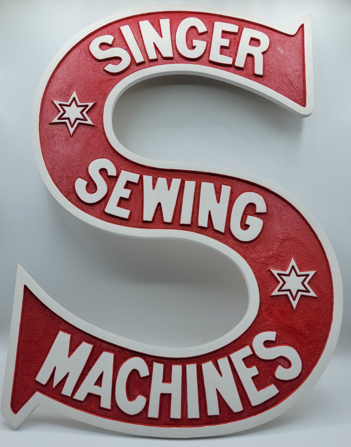 Vintage Singer Sewing Machine Logo Cut File - Etsy