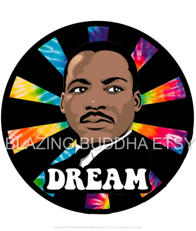 MLK Dream Stickers Martin Luther King Jr 3inch Stickers - Etsy