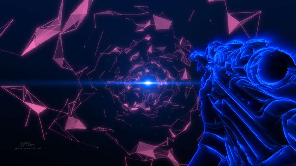 Valorant Operator Desktop Wallpaper Hot Pink Polygons - Etsy Canada