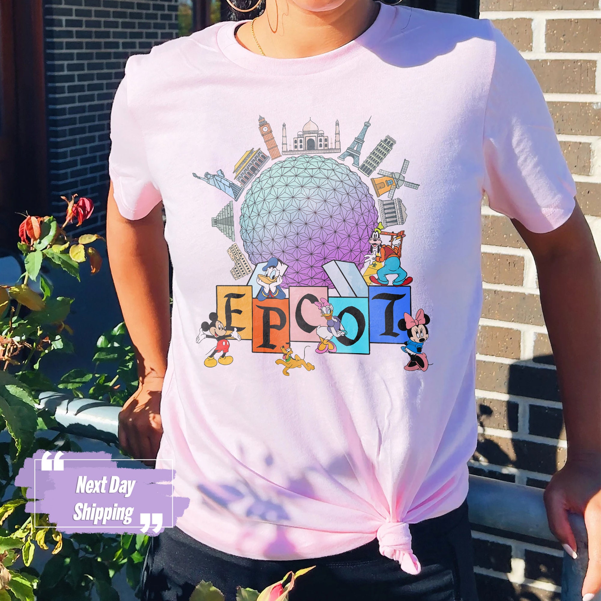 Vintage Disney Epcot Shirt, Epcot 1982 Shirt, Vintage Disney Shirt ...