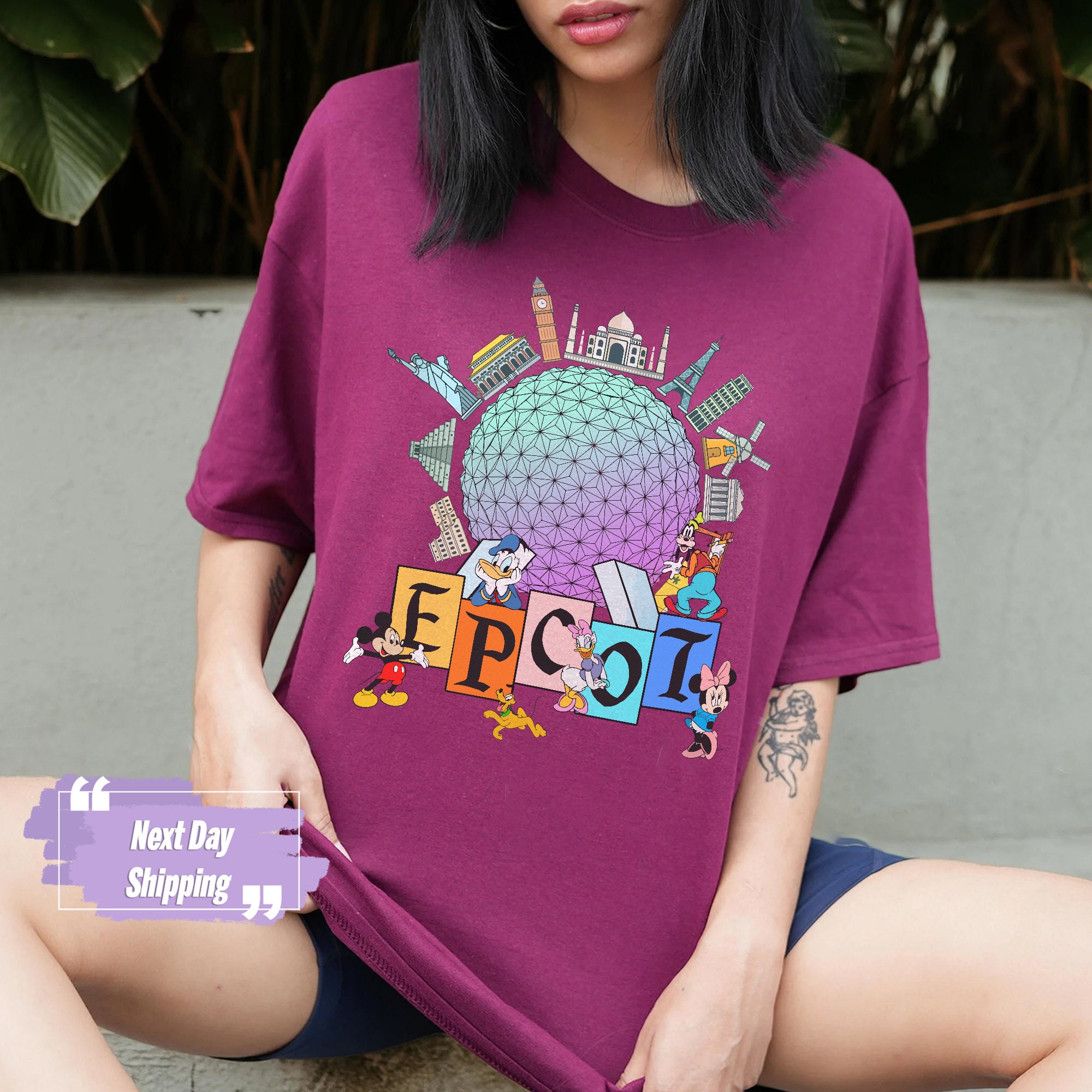 Vintage Disney Epcot Shirt, Epcot 1982 Shirt, Vintage Disney Shirt ...