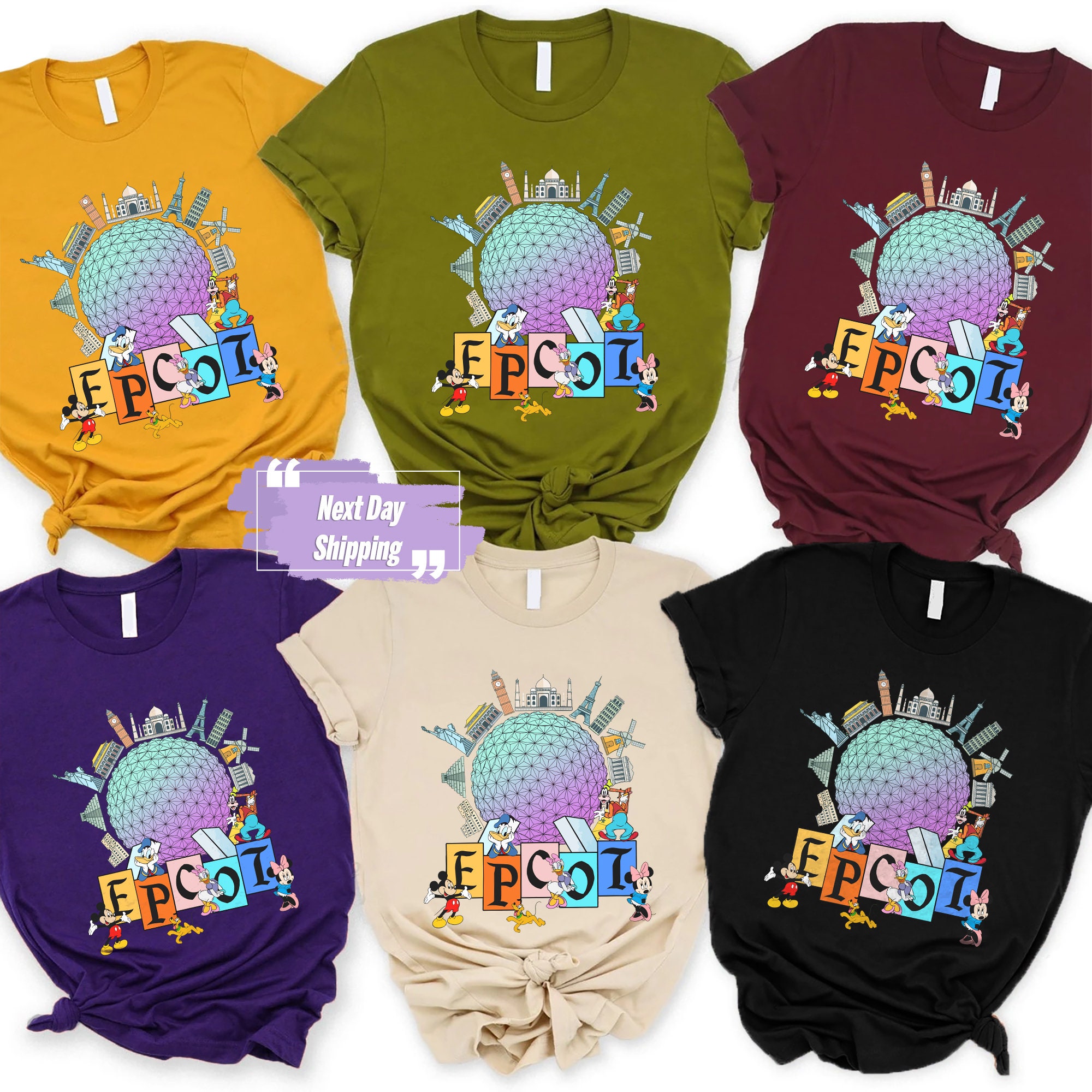 Vintage Disney Epcot Shirt, Epcot 1982 Shirt, Vintage Disney Shirt ...