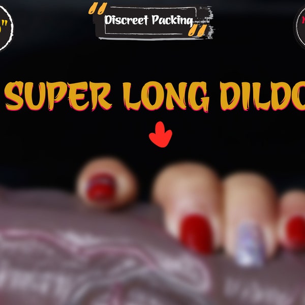 Big Long Dildo - Etsy