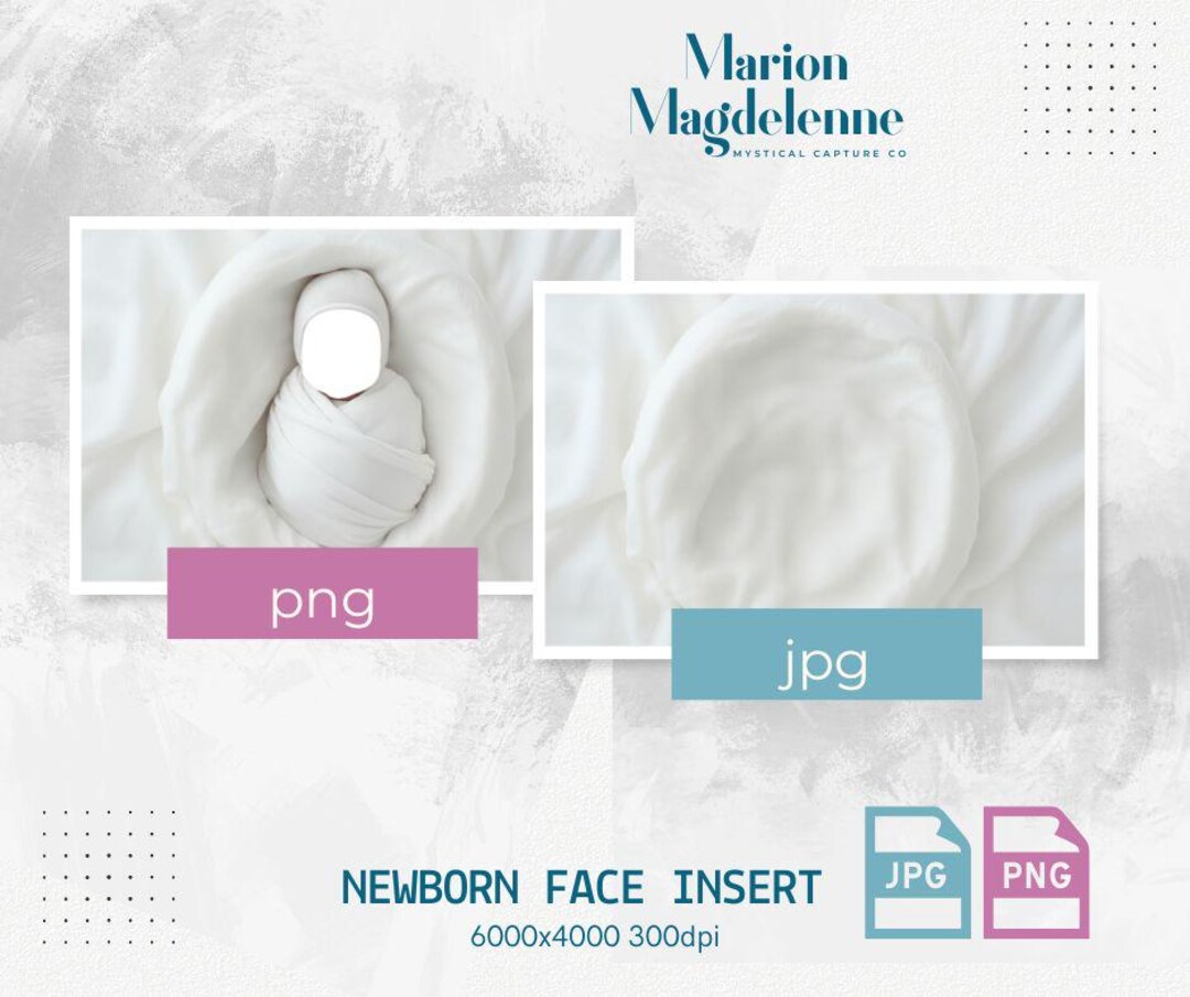 Newborn Baby Photography Backdrop - White Swaddle PNG With Transparent ...