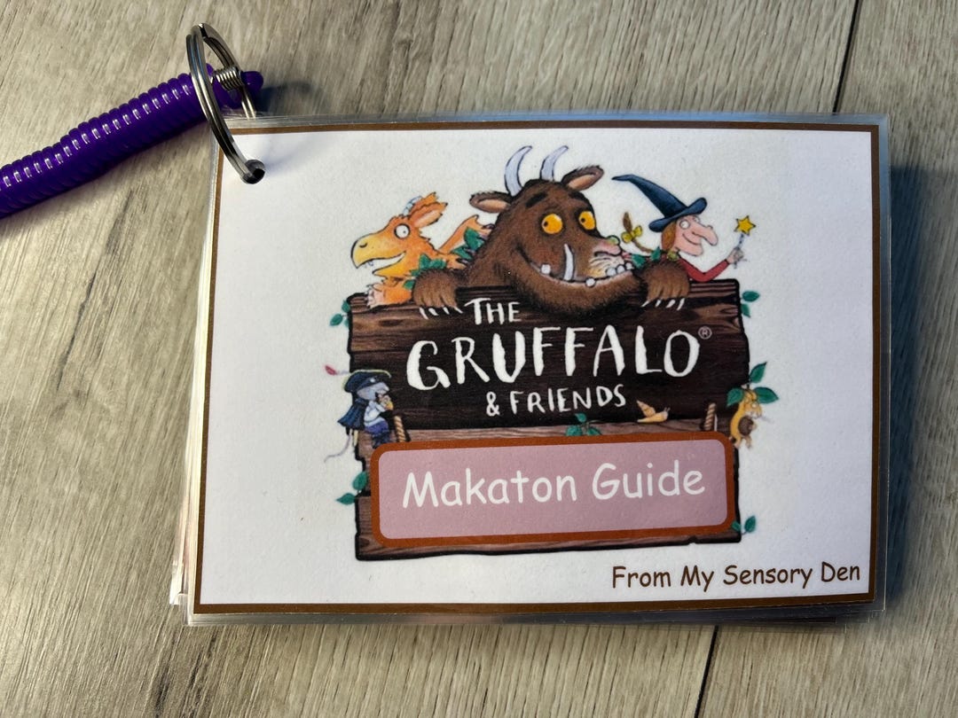 Gruffalo & Friends Makaton Guide - Etsy UK