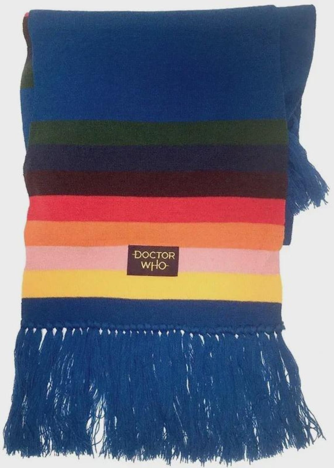 Doctor Who Scarf 13th Dr Multicolour Different Colours 200cm / 2 Meter ...