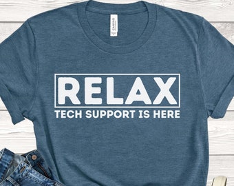 Funny Tech Support Shirt - Etsy