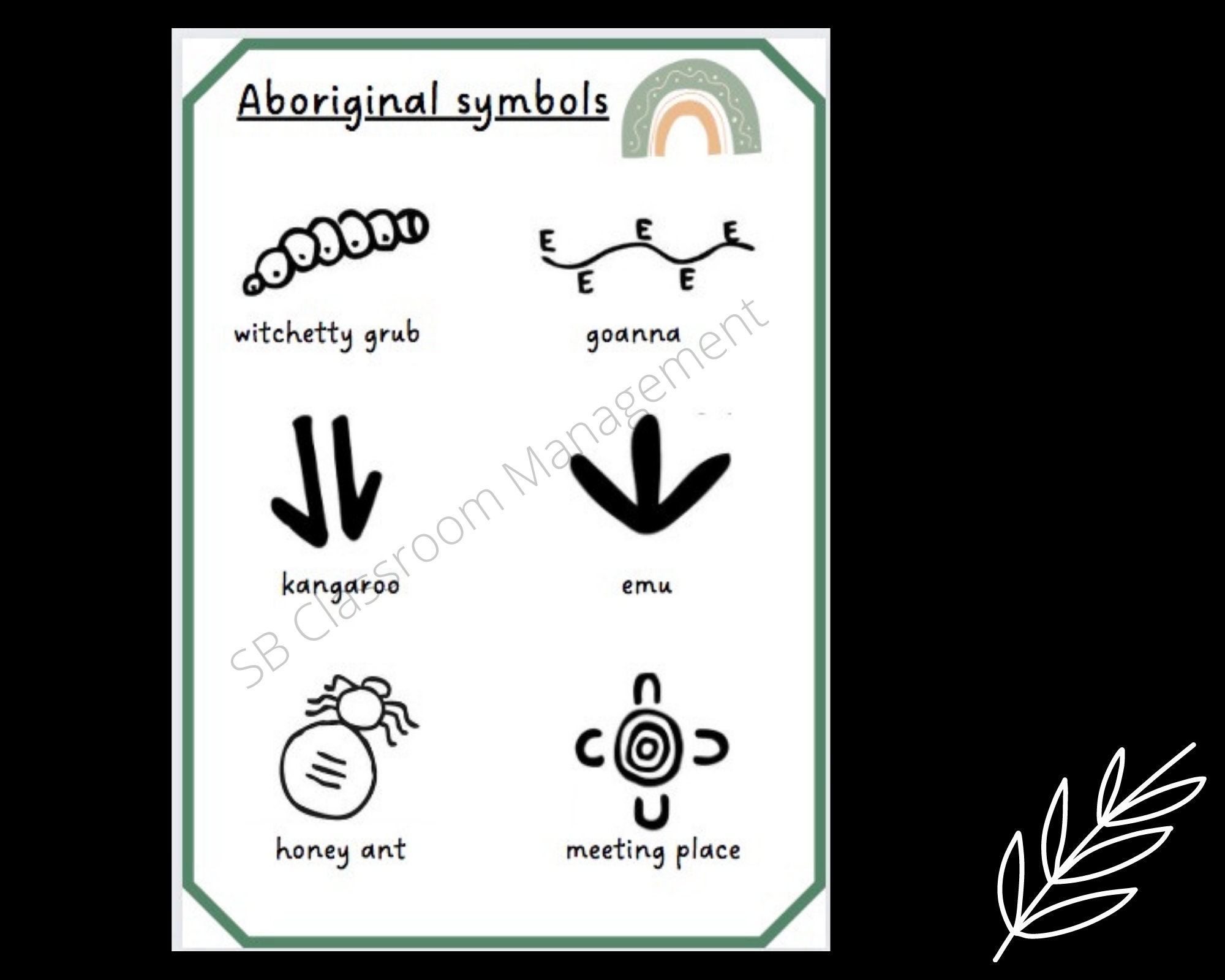 Aboriginal Symbols for Drawing - Simple for Little Hands - Printable ...