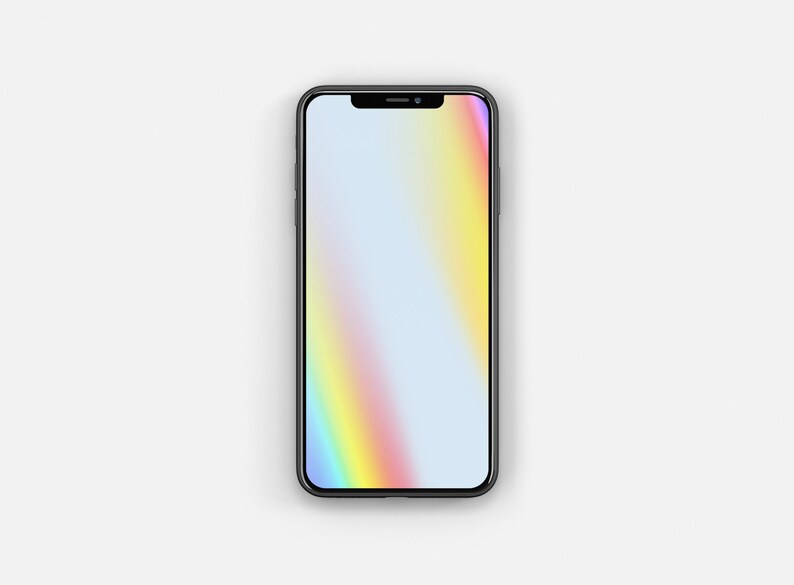 Iridescent Gradient 1 iPhone Wallpaper / Abstract / Phone Lock Screen ...