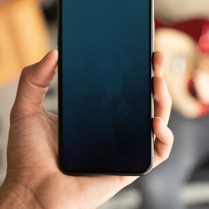 Dark Blue Textured / Abstract / Phone Lock Screen / Smartphone ...