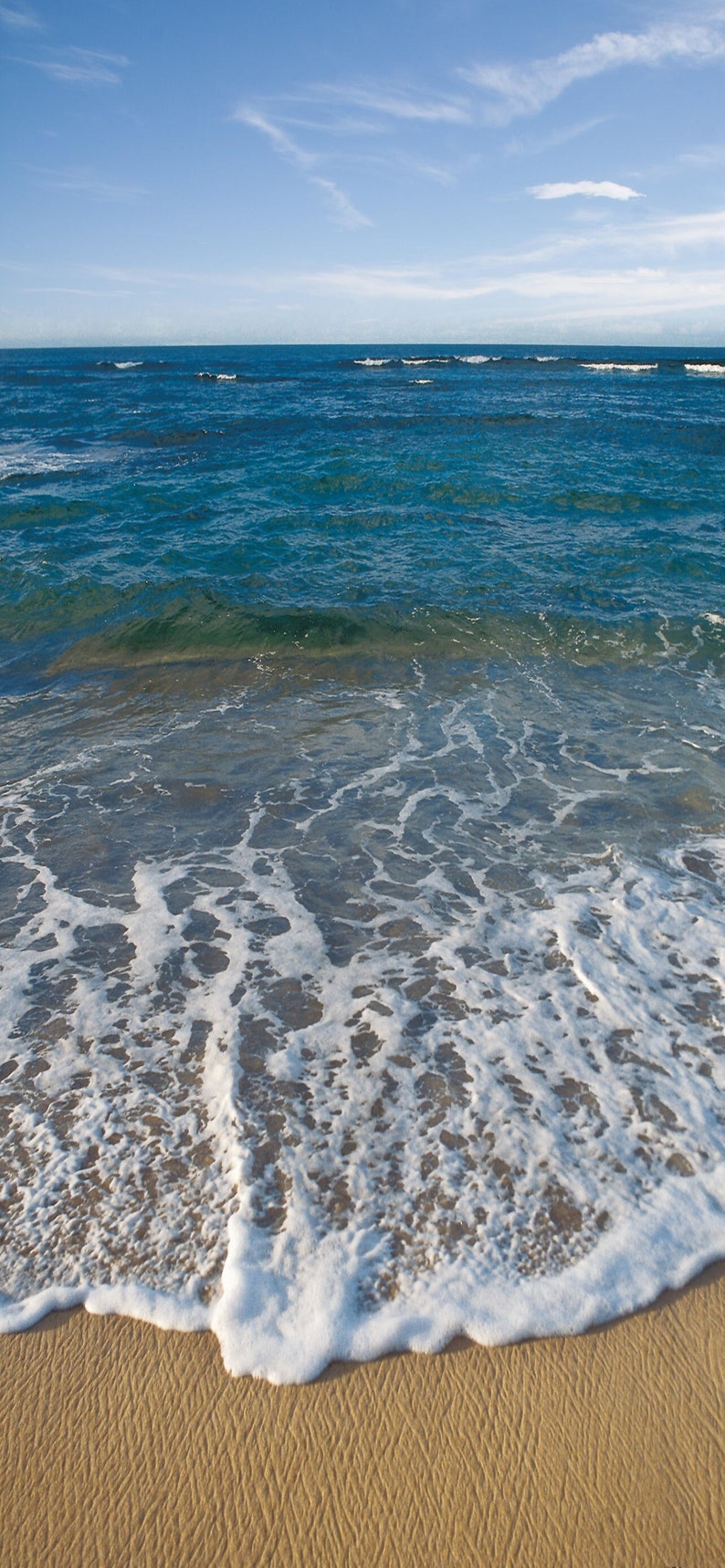Waves iPhone Wallpaper / Abstract / Phone Lock Screen / Smartphone ...