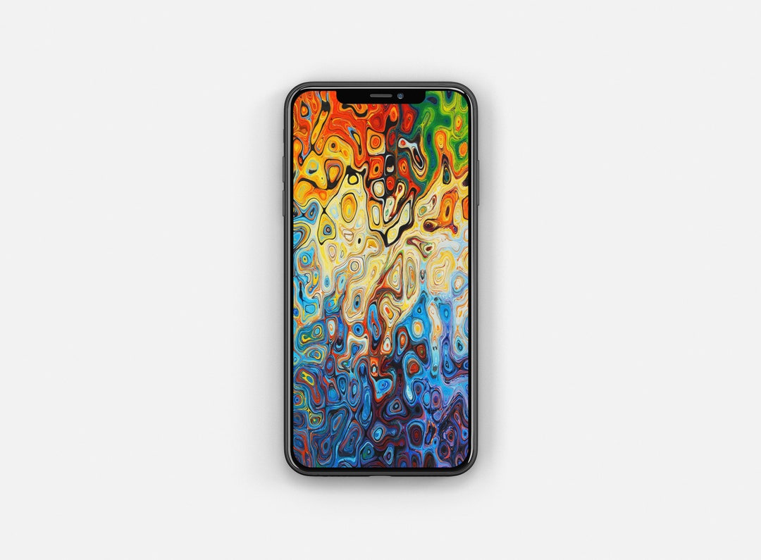 Slick iPhone Wallpaper / Abstract / Phone Lock Screen / Smartphone ...