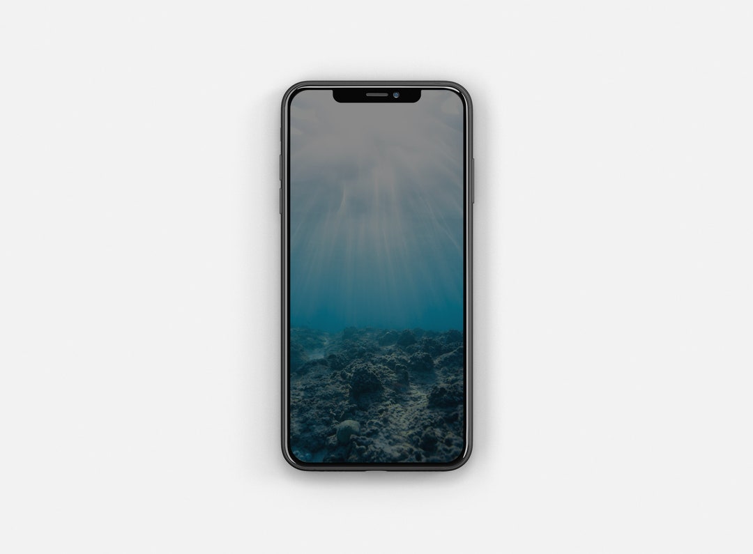 Ocean Floor iPhone Wallpaper / Abstract / Phone Lock Screen ...