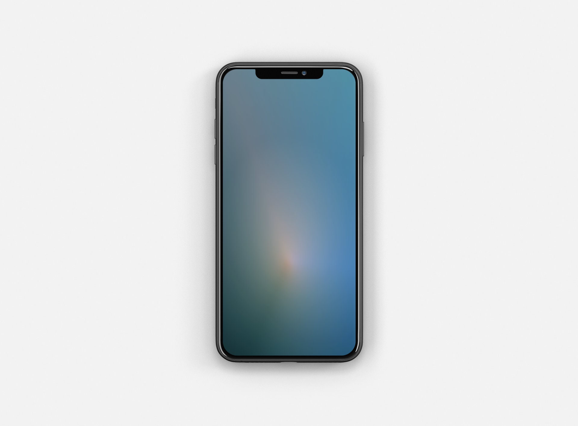 Blue Yellow Gradient iPhone Wallpaper / Abstract / iPhone Lock Screen ...