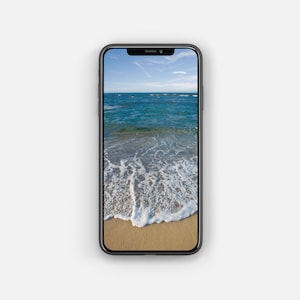 Waves iPhone Wallpaper / Abstract / Phone Lock Screen / Smartphone ...