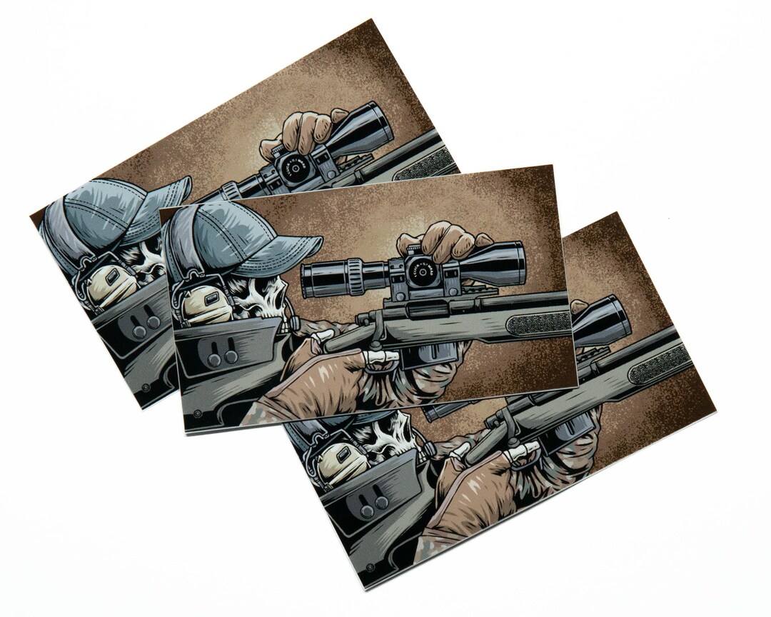 Bolt Gunner Sniper Sticker - Etsy