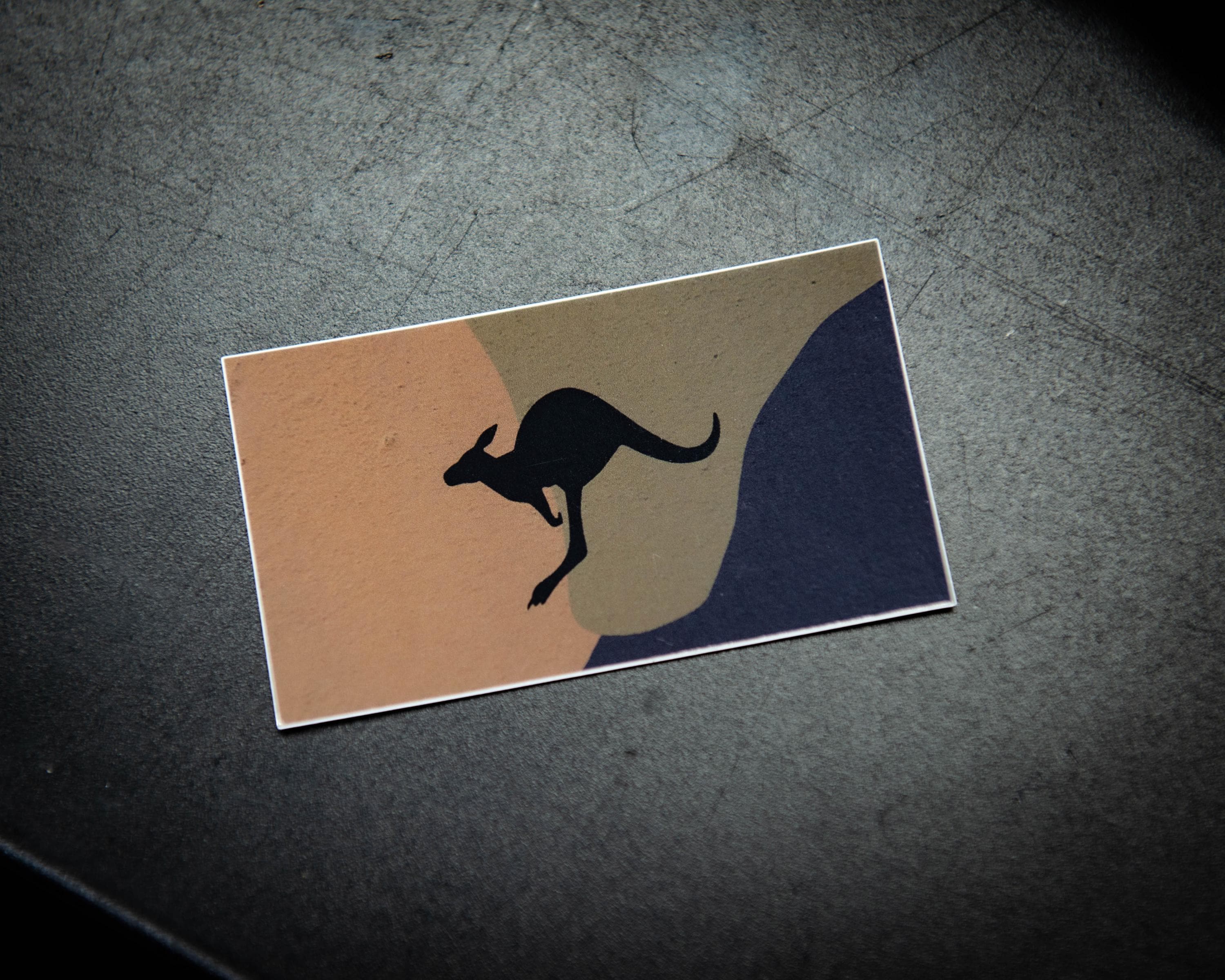 Australian Military Kangaroo Sticker - Etsy