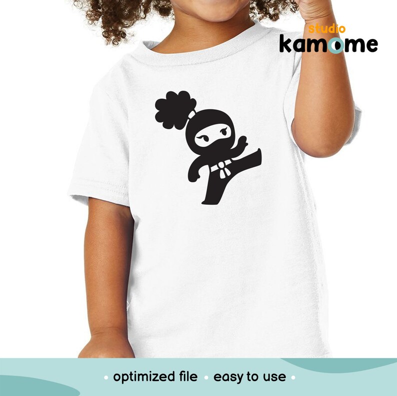 Ninja Afro Girl Svg, Ninja Afro Girl PNG, Shuriken SVG, Ninja Girl Silhouette, Ninja Girl Cut ...