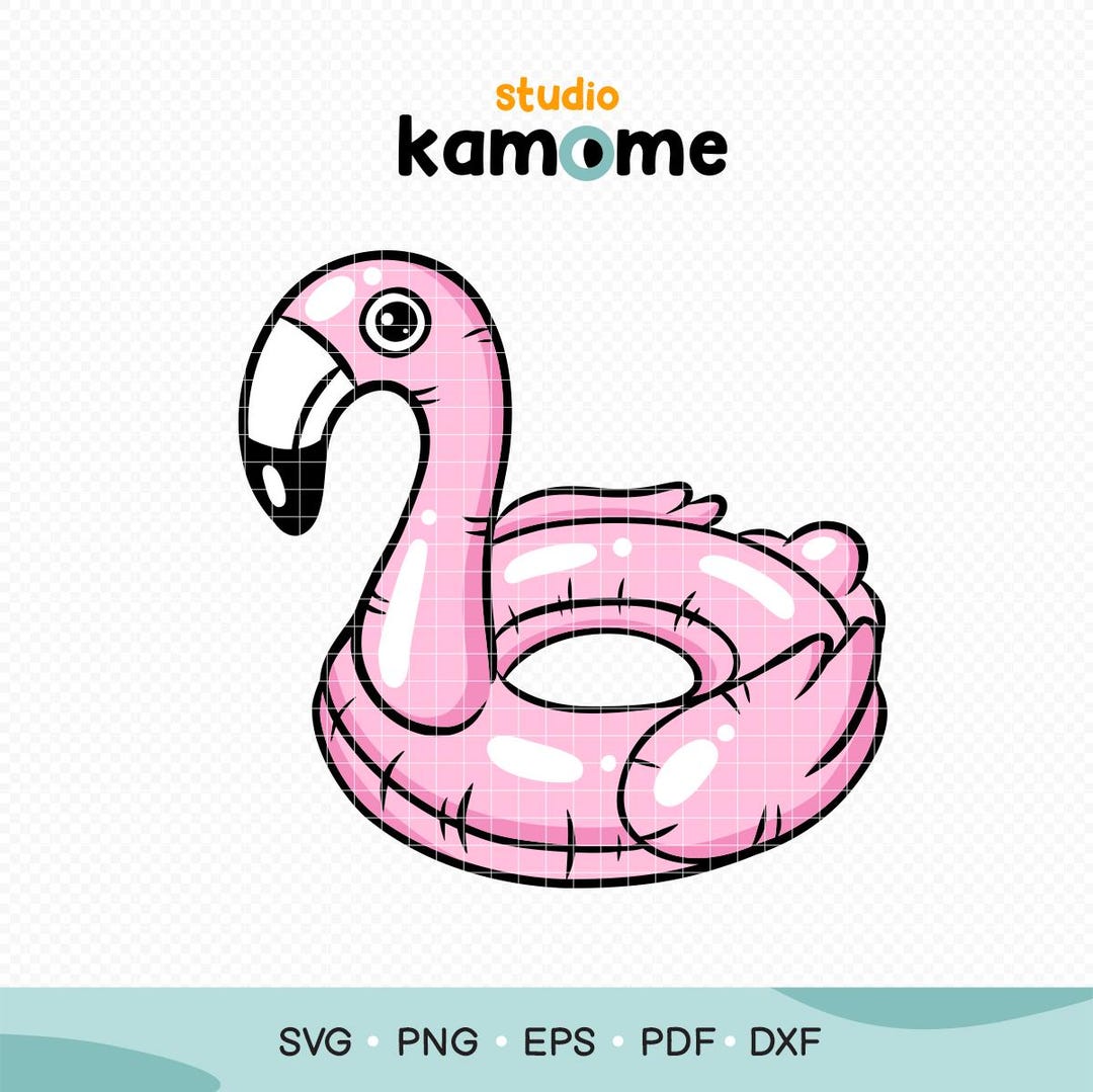 Flamingo SVG, Float Flamingo Svg, Summer Clipart, Poolparty Svg, Floaty ...