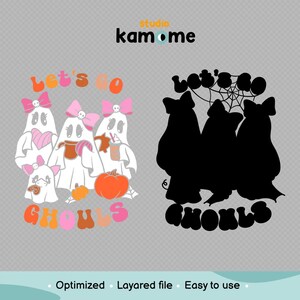 Conchas Cucuys Svg, Let's Go Ghouls Svg, Spooky Conchas SVG, Halloween ...