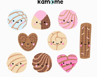 Concha SVG, Concha PNG, Cute Concha Cut File, Concha Face, Concha ...