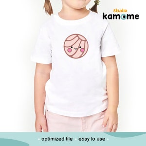 Concha SVG, Concha PNG, Cute Concha Cut File, Concha Face, Concha ...