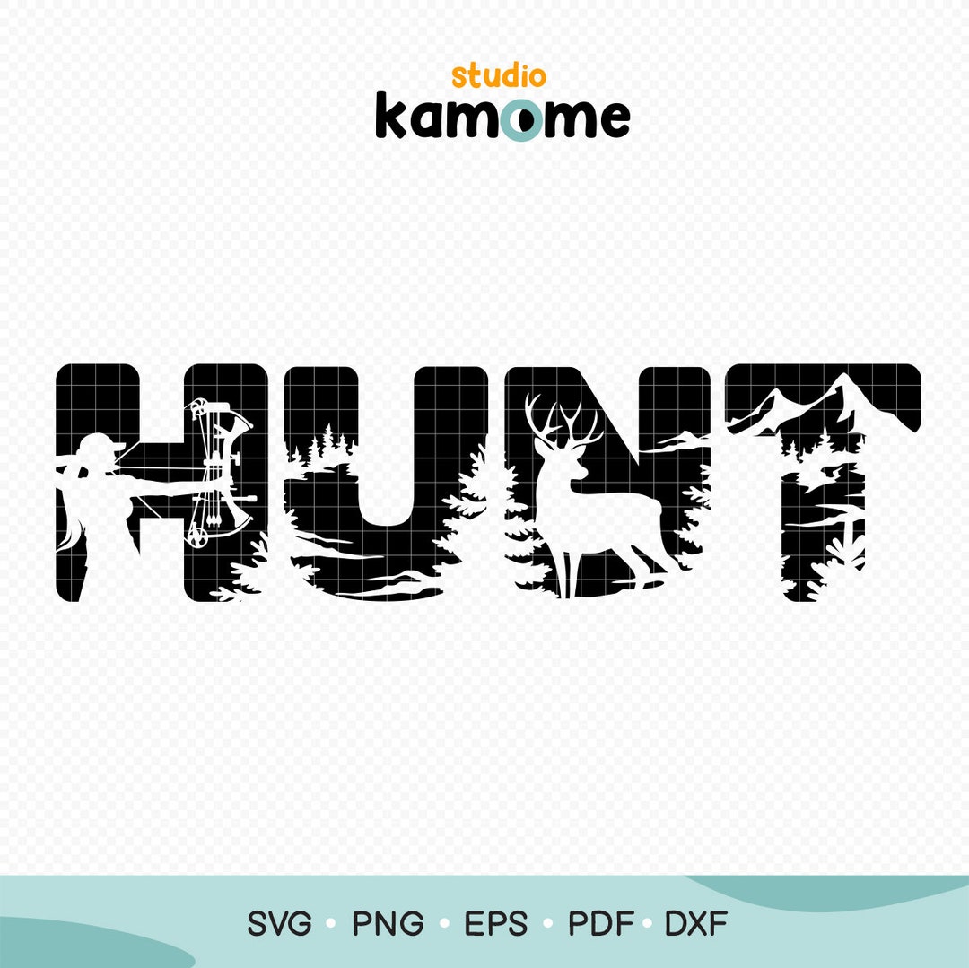 Hunting SVG, Hunting Girl SVG, Deer Hunting Svg, Bow Hunter Svg ...