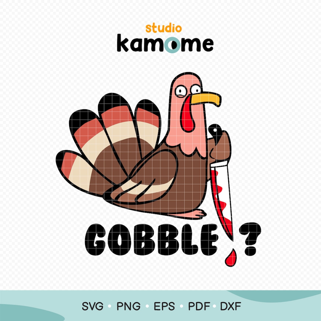 Turkey SVG, Thanksgiving Svg, Gobble SVG, Turkey Cut File, Cricut ...