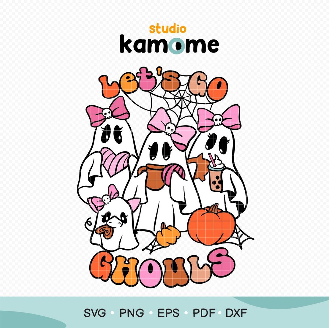 Conchas Cucuys Svg, Let's Go Ghouls Svg, Spooky Conchas SVG, Halloween ...