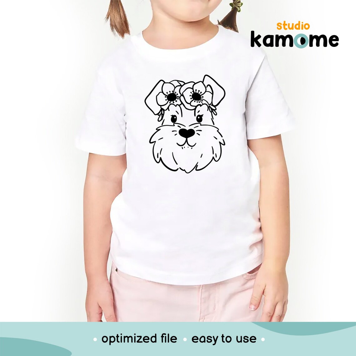 Schnauzer SVG, Dog SVG, Schnauzer PNG, Cute Schnauzer, Cute Schnauzer ...