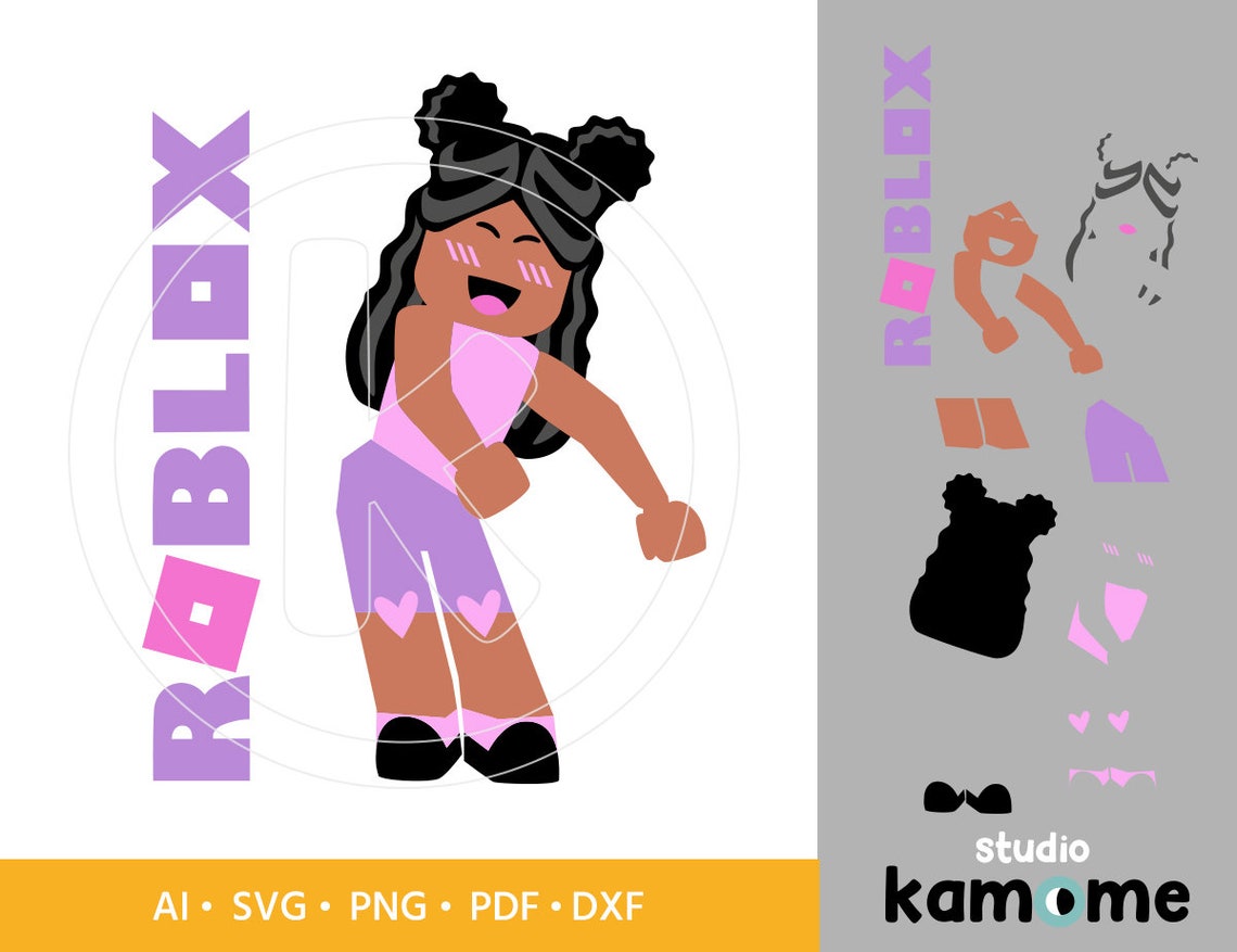Roblox Svg Afro Girl Roblox Svg Roblox Face Cutting File Etsy Israel My Xxx Hot Girl