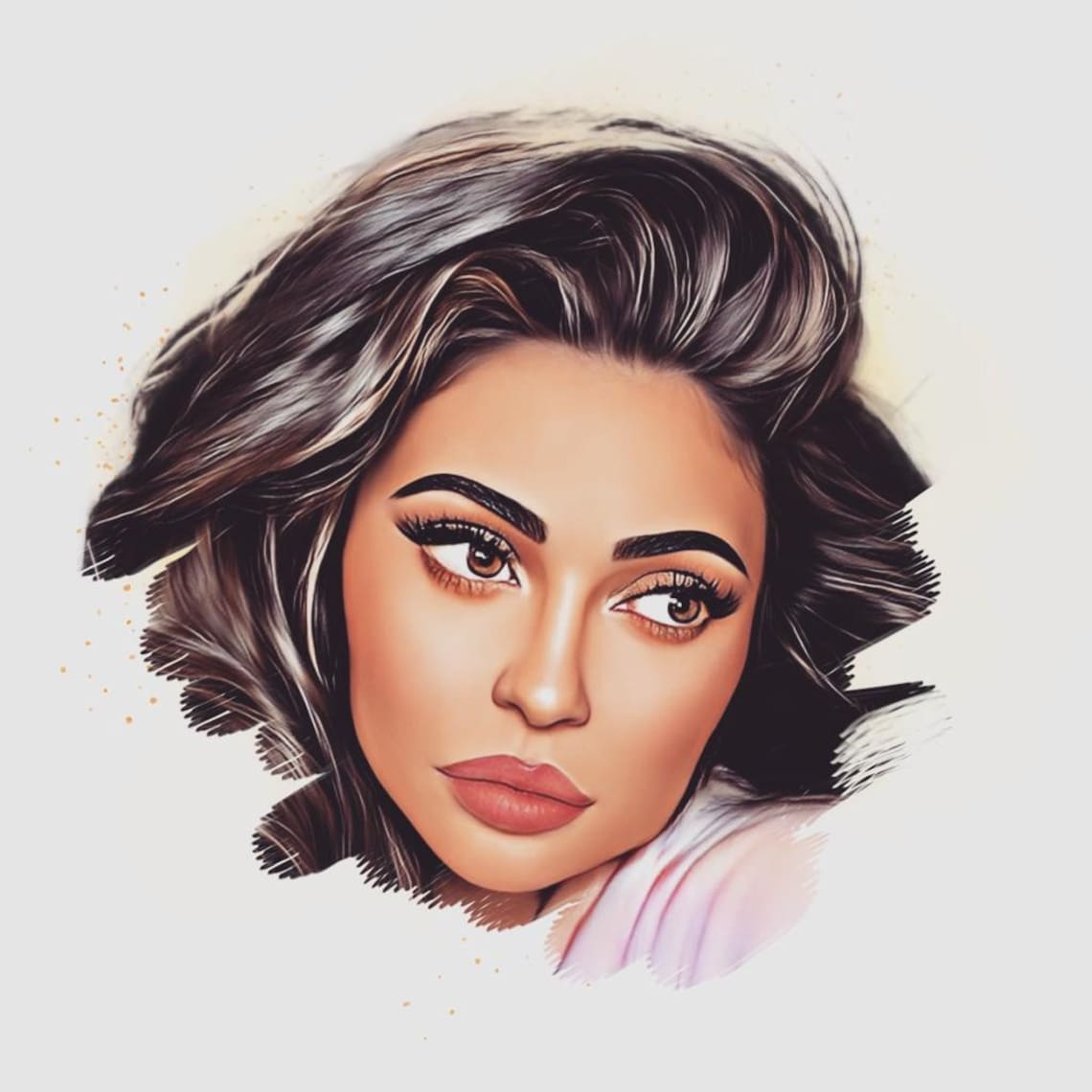 Custom Social Media Profile Picture, Cartoon Illustration From Photo ...