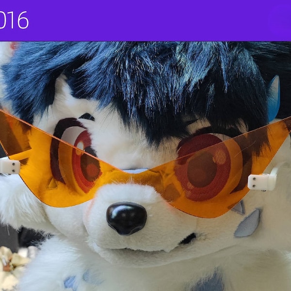Furry Glasses - Etsy
