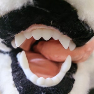 Fursuit Teeth Set 3D Printed Toony Fangs for Fursuits and Costume Furry ...