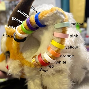 1 Piece Fursuit Earrings Nose Rings for Fursuit Fursona Furry Cosplay ...