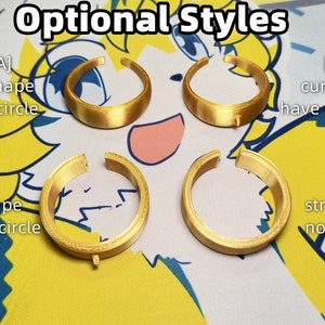 1 Piece Fursuit Earrings Nose Rings for Fursuit Fursona Furry Cosplay ...