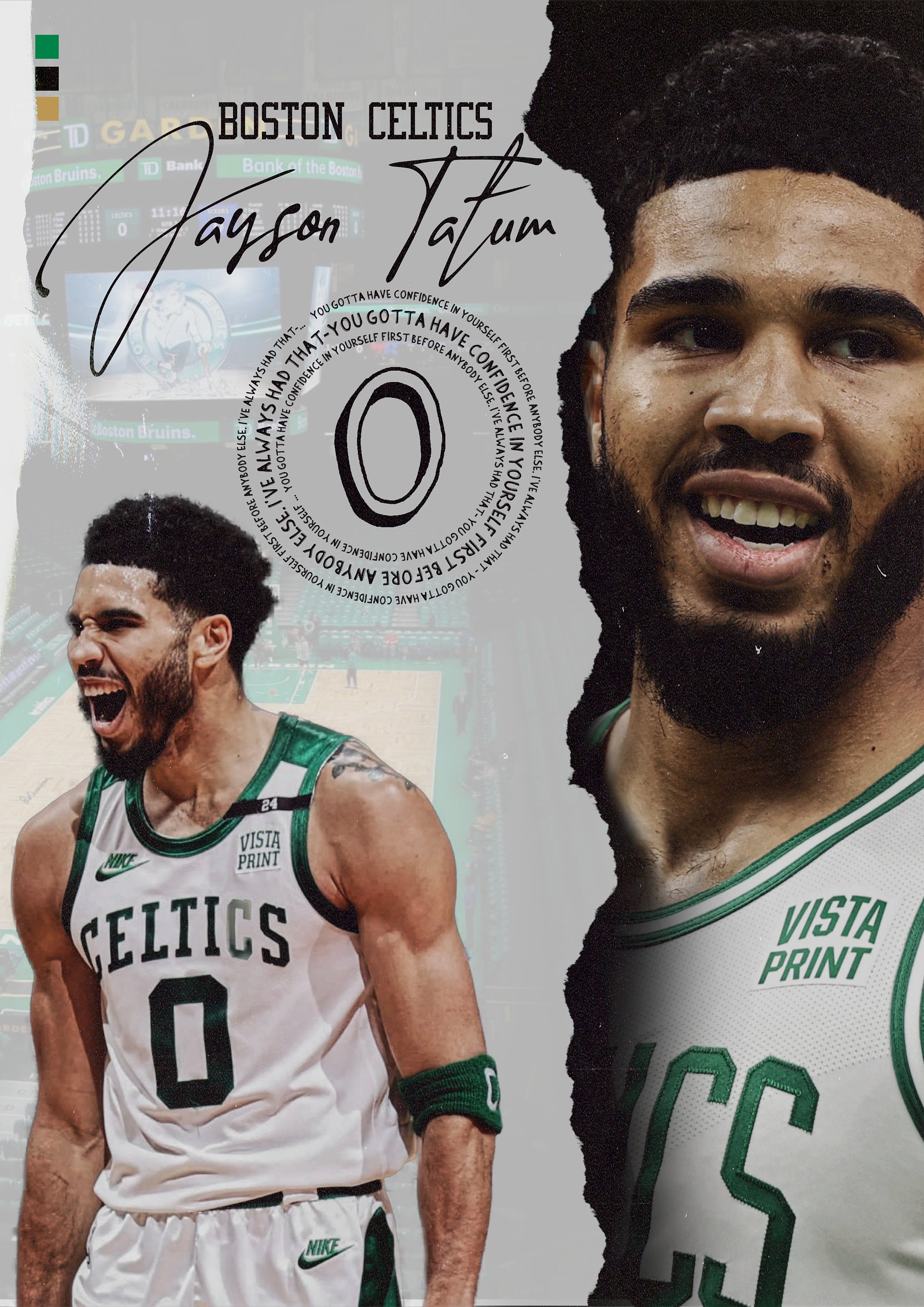 Jayson Tatum Digital Print - Etsy