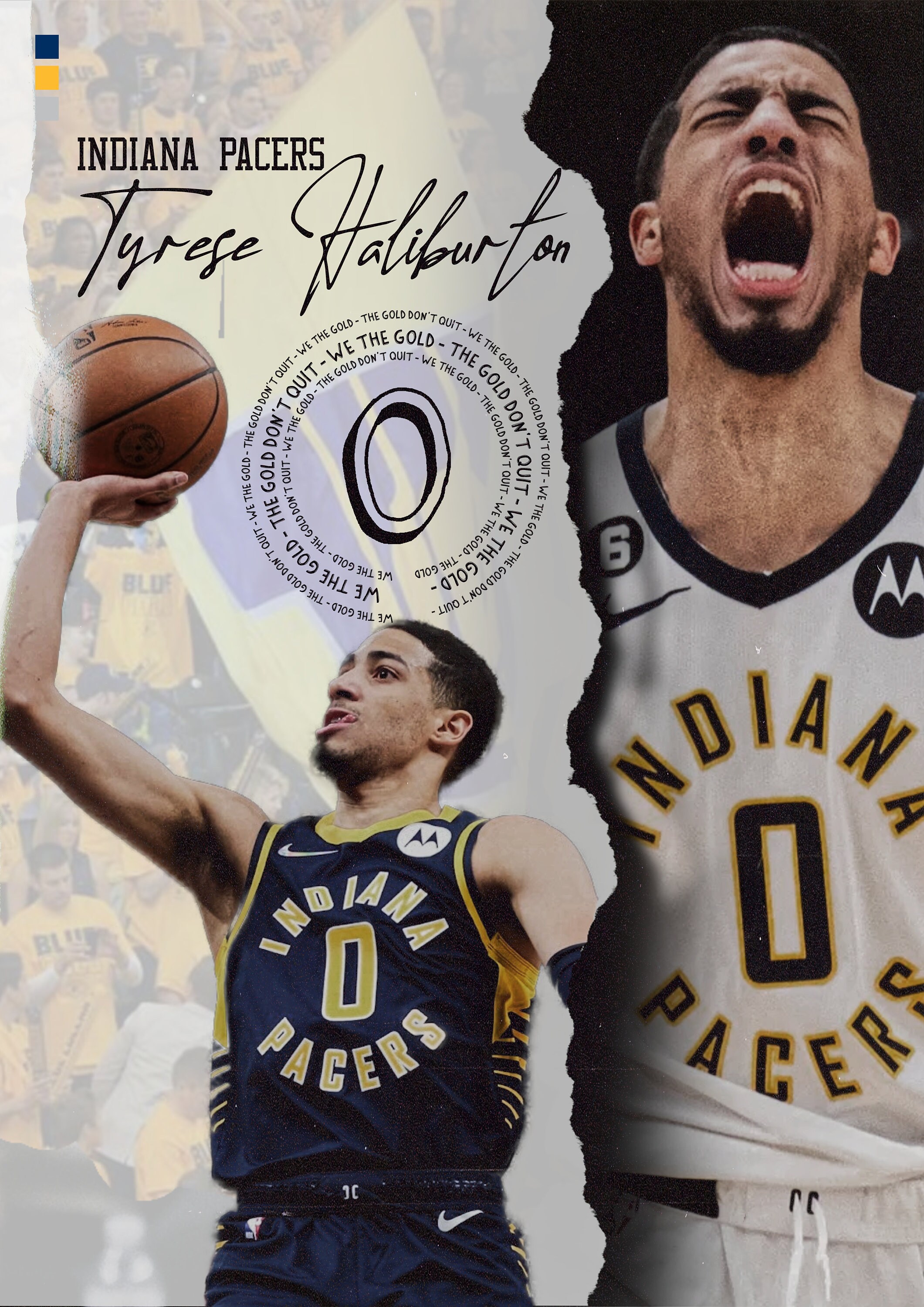 Tyrese Haliburton Digital Print - Etsy