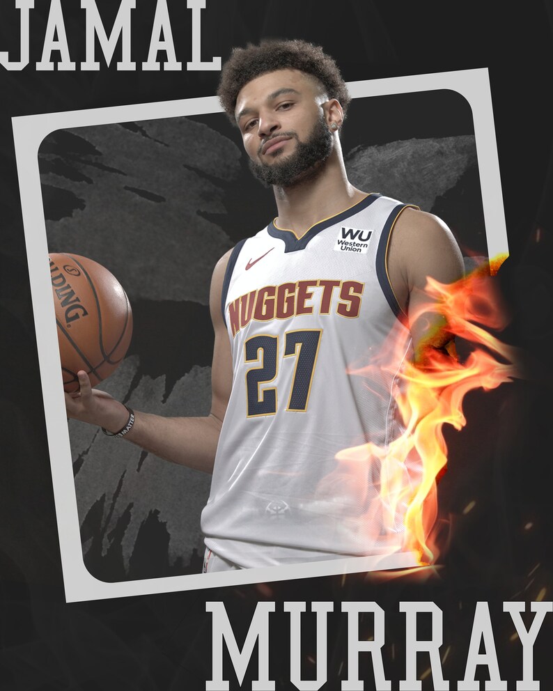 Jamal Murray Digital Print - Etsy