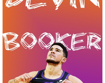 Devin Booker Faceless Digital Art - Etsy