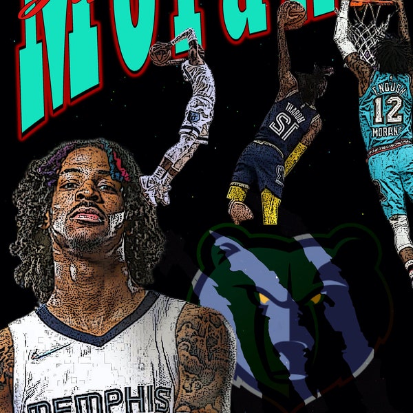 Ja Morant Png - Etsy