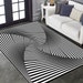 Vortex Rug, 3D Vortex Rug, Illusion Rug, Optical Illusion ,vortex ...